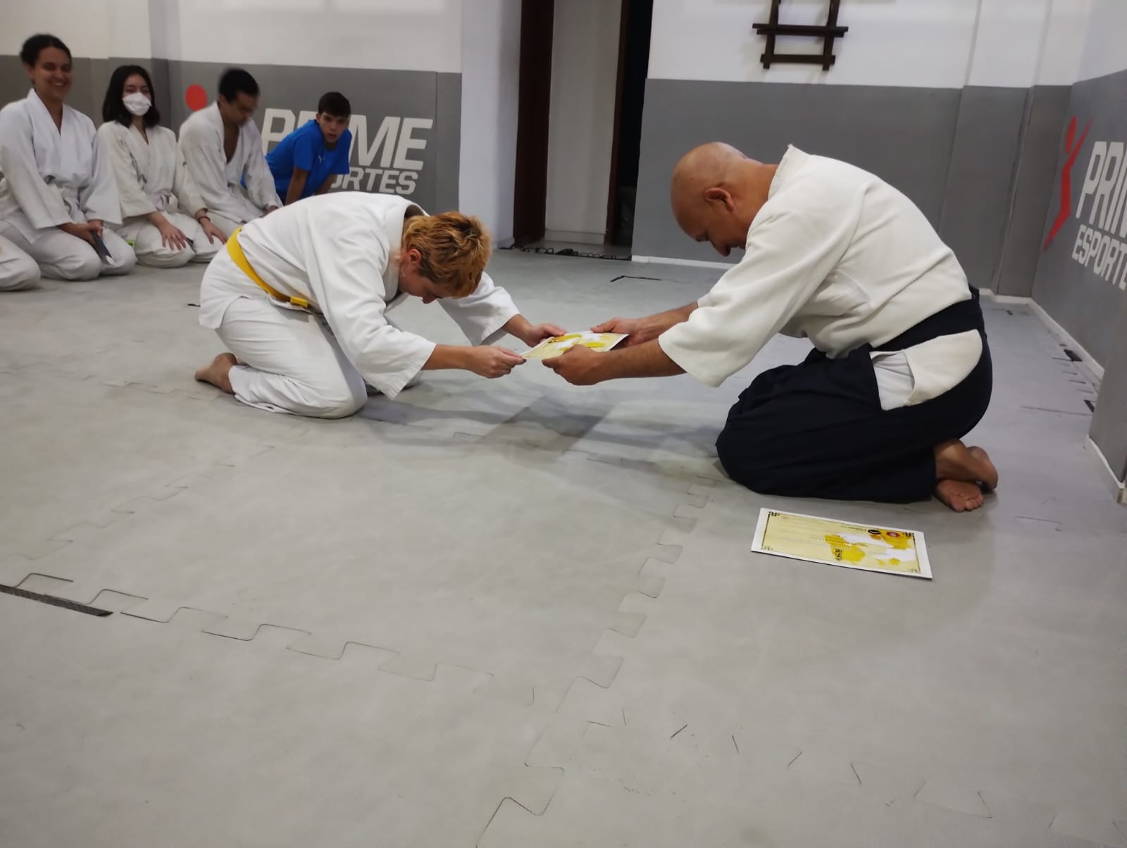 Entrega de certificados (02-11-2022) – Ganseki Kai Aikido