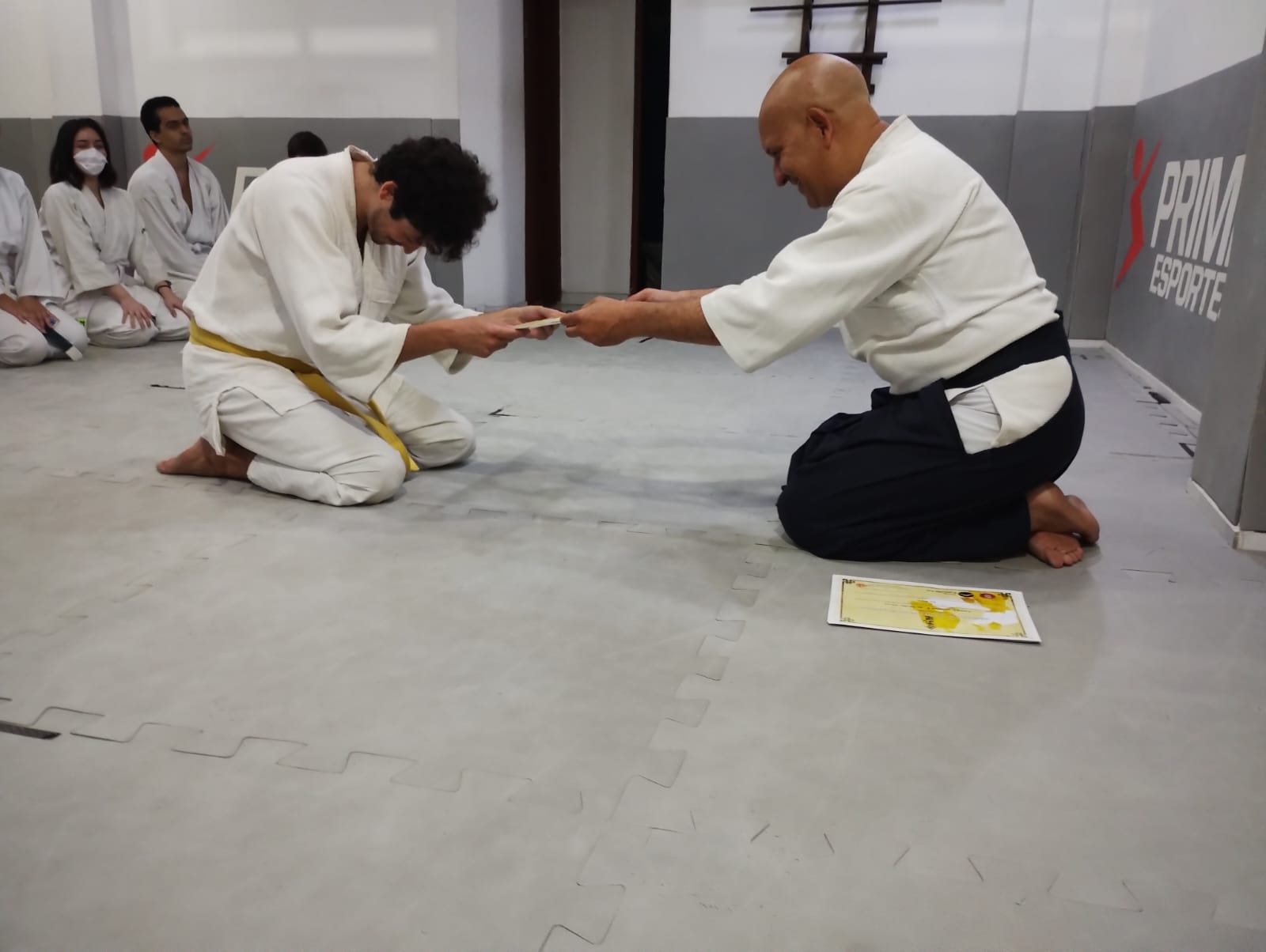 Entrega de certificados (02-11-2022) – Ganseki Kai Aikido